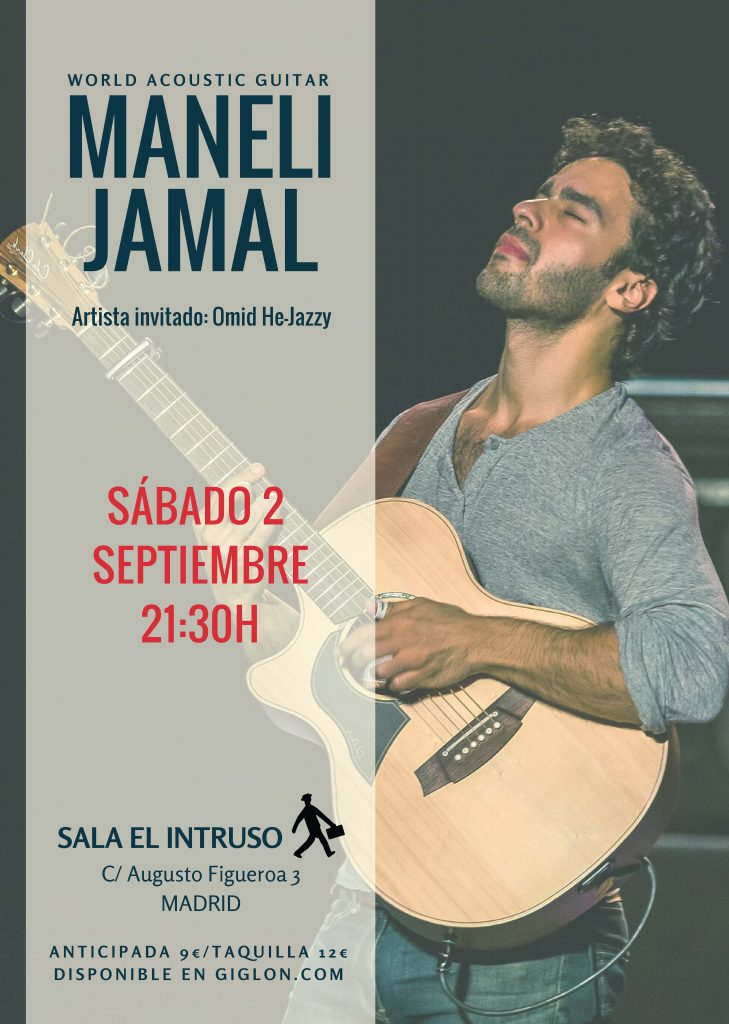 Maneli Jamal en Madrid Cutaway Guitar Magazine