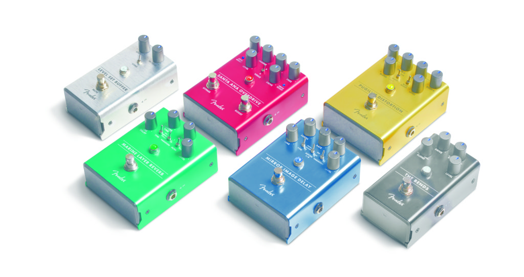 NAMM 2018: Fender lanza nueva línea de pedales de efectos Cutaway ...
