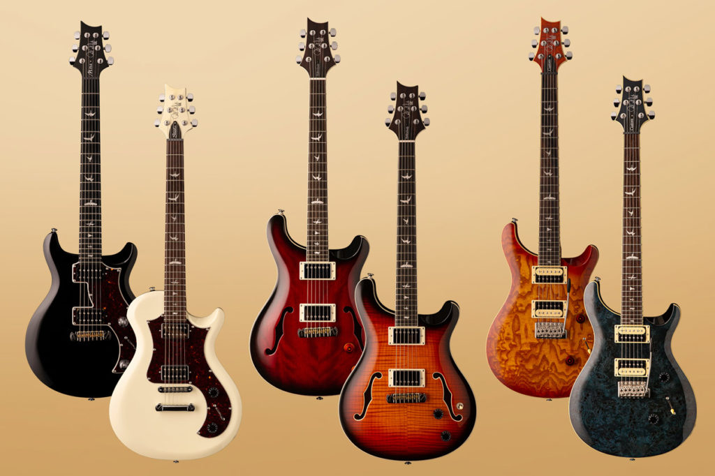 PRS expande la SE Line con seis nuevos modelos Cutaway Guitar Magazine