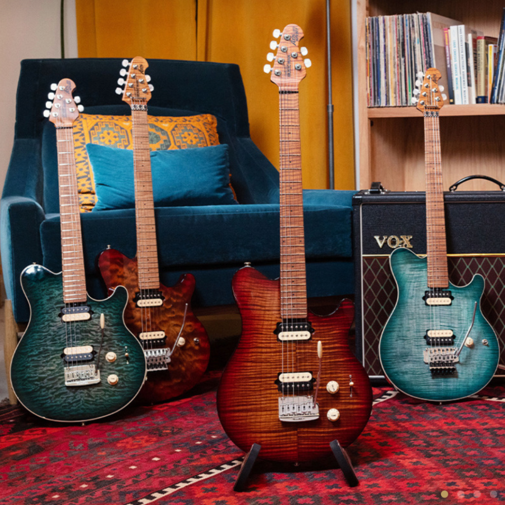 Music Man presenta la nueva Axis Guitar Collection Cutaway Guitar Magazine