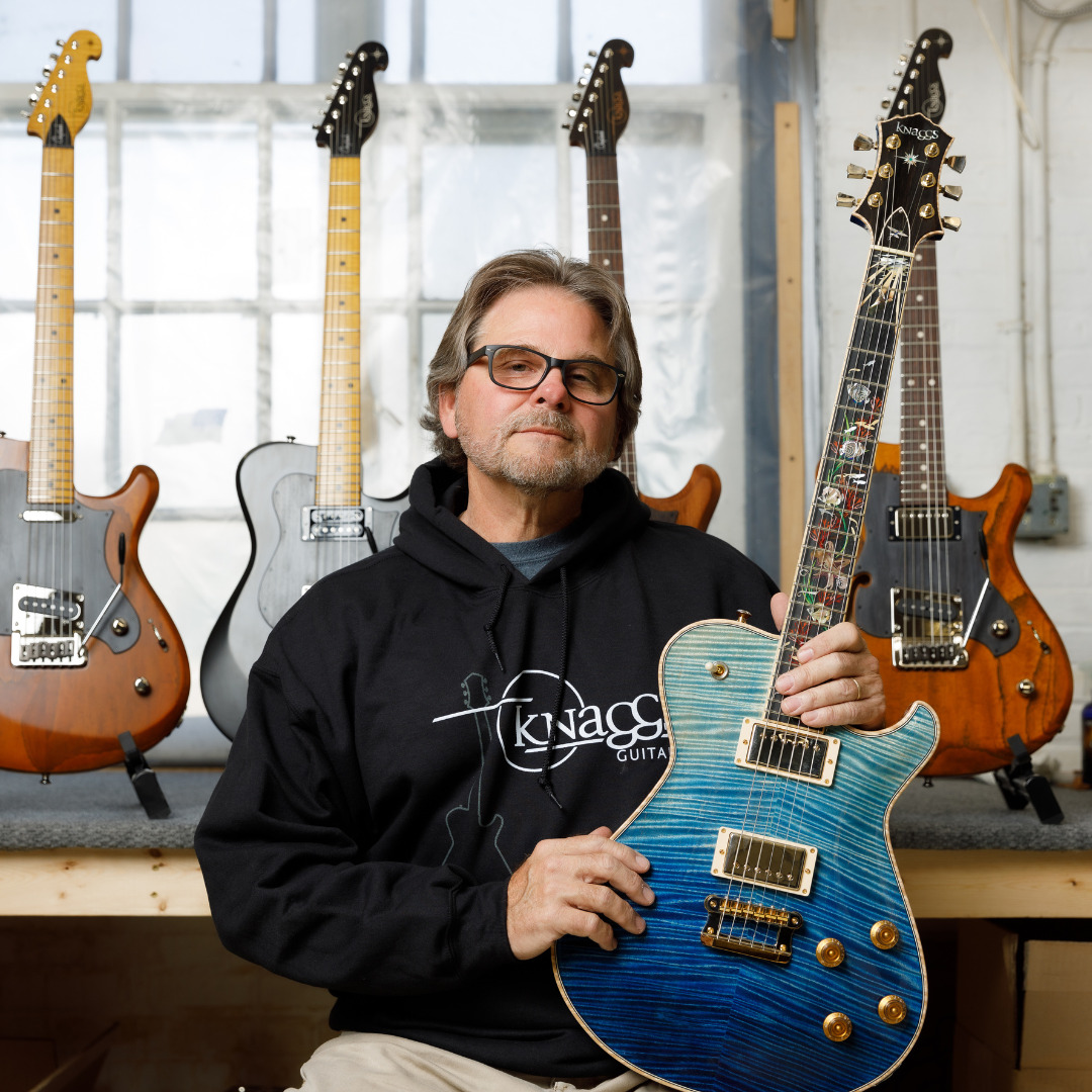 Peter Wolf de Knaggs Guitars Cutaway Guitar Magazine