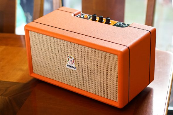 Orange Box Bluetooth Speakers Cutaway Guitar Magazine
