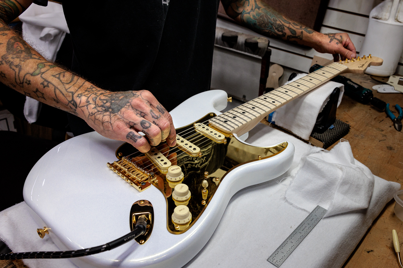 Fender en los Juegos Olímpicos Cutaway Guitar Magazine