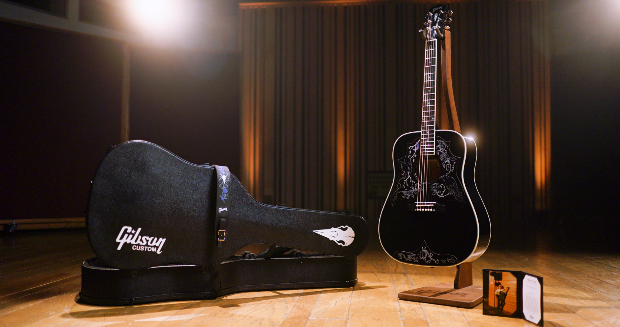 Gibson Kirk Hammett Raven Cutaway Guitar Magazine